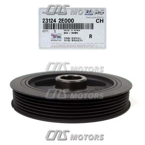 GENUINE Crankshaft Damper Pulley for 11-21 Hyundai Kia ⭐Check ...