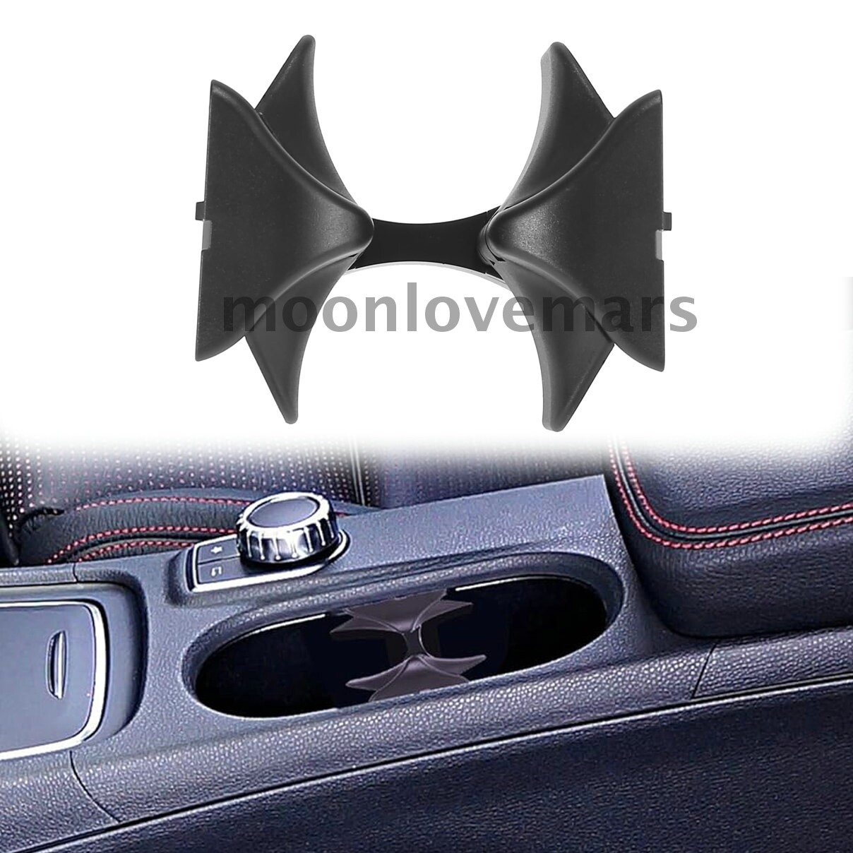 Car Center Console Insert Divider Cup Holder For Mercedes Benz C W204 ...