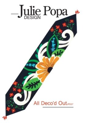 All Deco'd Out Table Runner by Julie Popa Design (OOP) | eBay
