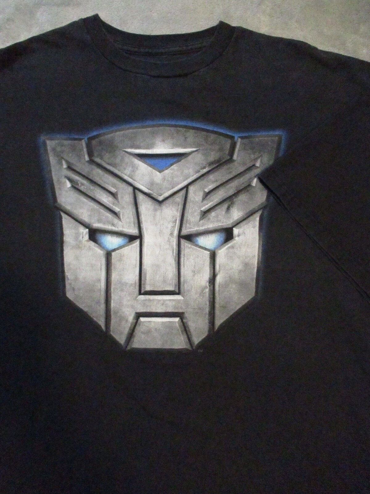 Vintage Transformers Autobots Shirt Mens XXL Black H… - Gem