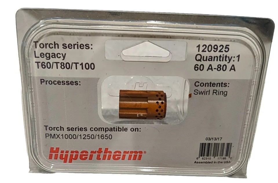 Genuine Hypertherm 120925 Plasma Swirl Ring Powermax 1000/1250/1650 | eBay
