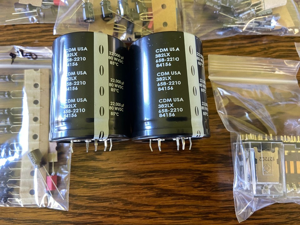 Marantz 4300 COMPLETE Rebuild Kit Recap Set with Transistors Relays ...