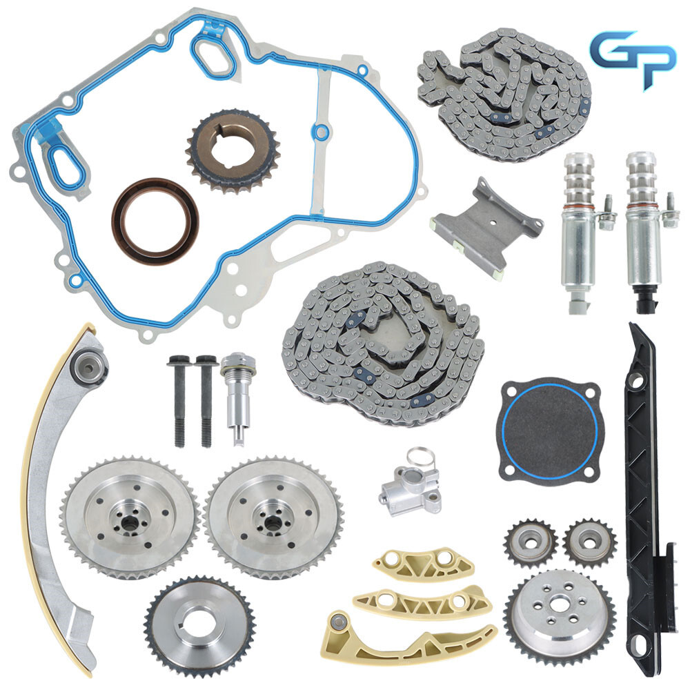 For GM Ecotec 2.2L 2.4L Timing Chain Kit VCT Selenoid Actuator Gear ...