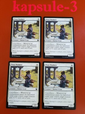 4x Pious Wayfarer | Theros Beyond Death | MTG Magic Cards | eBay