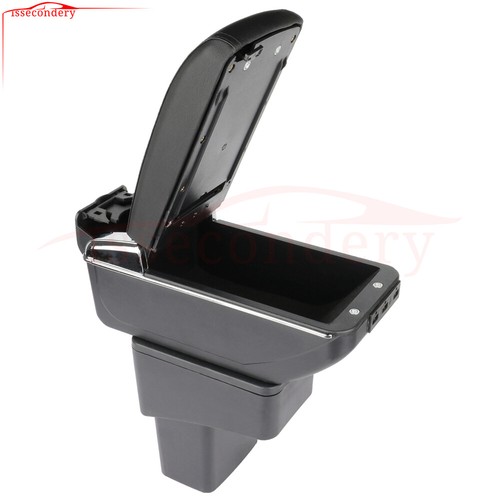 Fits 2011-2015 Nissan Juke SUV Center Console Armrest Storage Box Black ...