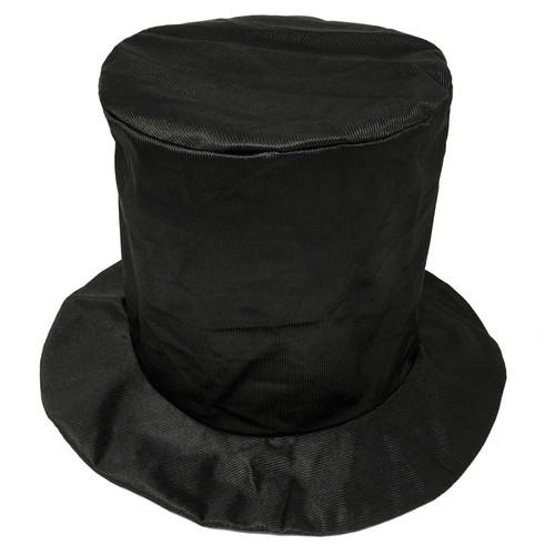 Adult Shiny Black Top Hat ~ FUN HALLOWEEN, COSTUME, NEW YEAR'S ...