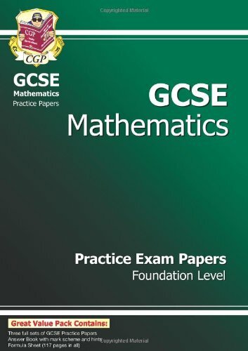GCSE Maths Practice Papers - Foundation By CGP Books | eBay