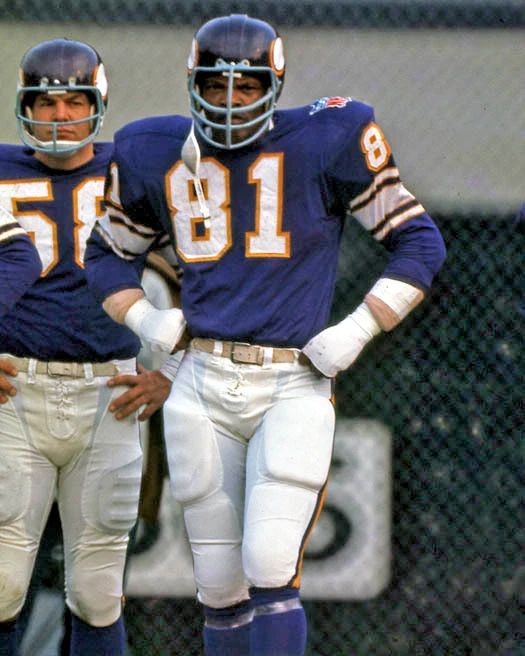 Minnesota Vikings Carl Eller Glossy Photo Football Print Poster Hof ...