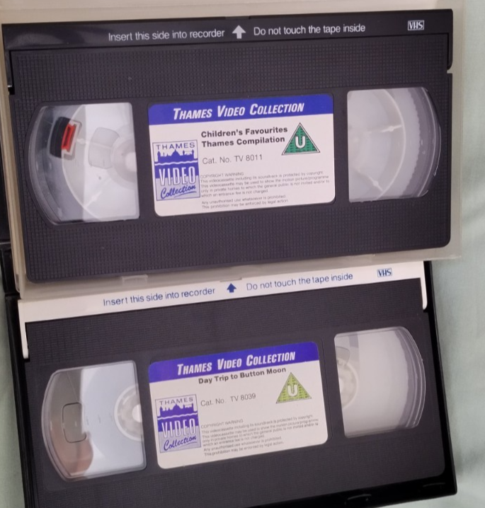 Thames Video Collection VHS Tapes - Rainbow, Button Moon, & Sooty - 80s ...