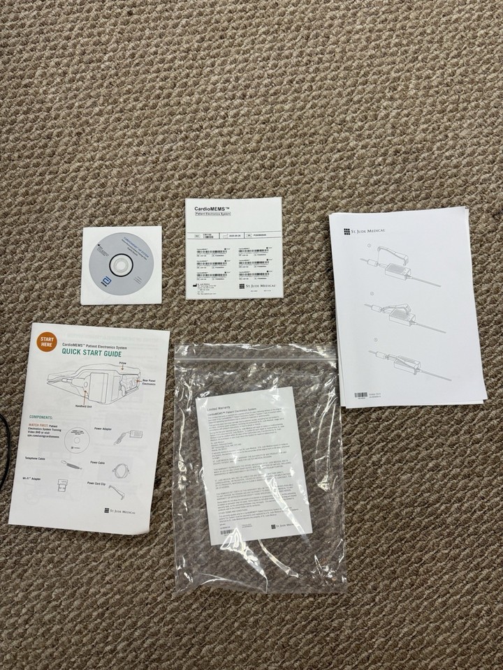 CardioMEMS CM1100 Heart Failure Monitoring Device MISSING WIFI ADAPTER ...