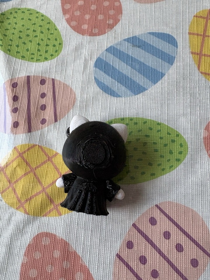 Hello Kitty Ghostface Figure 3D Printed Horror Sanrio Mashup Scream ...