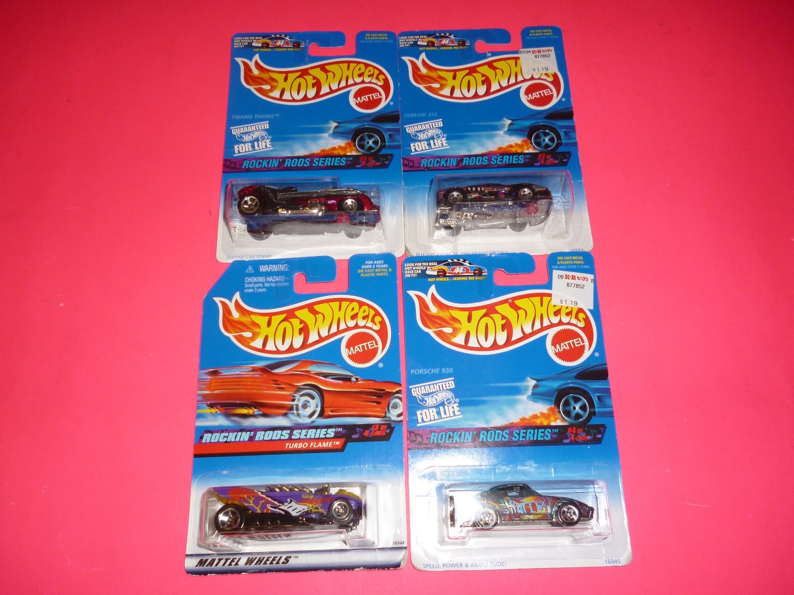 HOT WHEELS ROCKIN RODS SERIES DIECAST 1-4 COMPLETE SET SEALED. | eBay