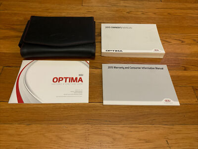 2015 Kia Optima Owners Manual With Case OEM Free Shipping | eBay