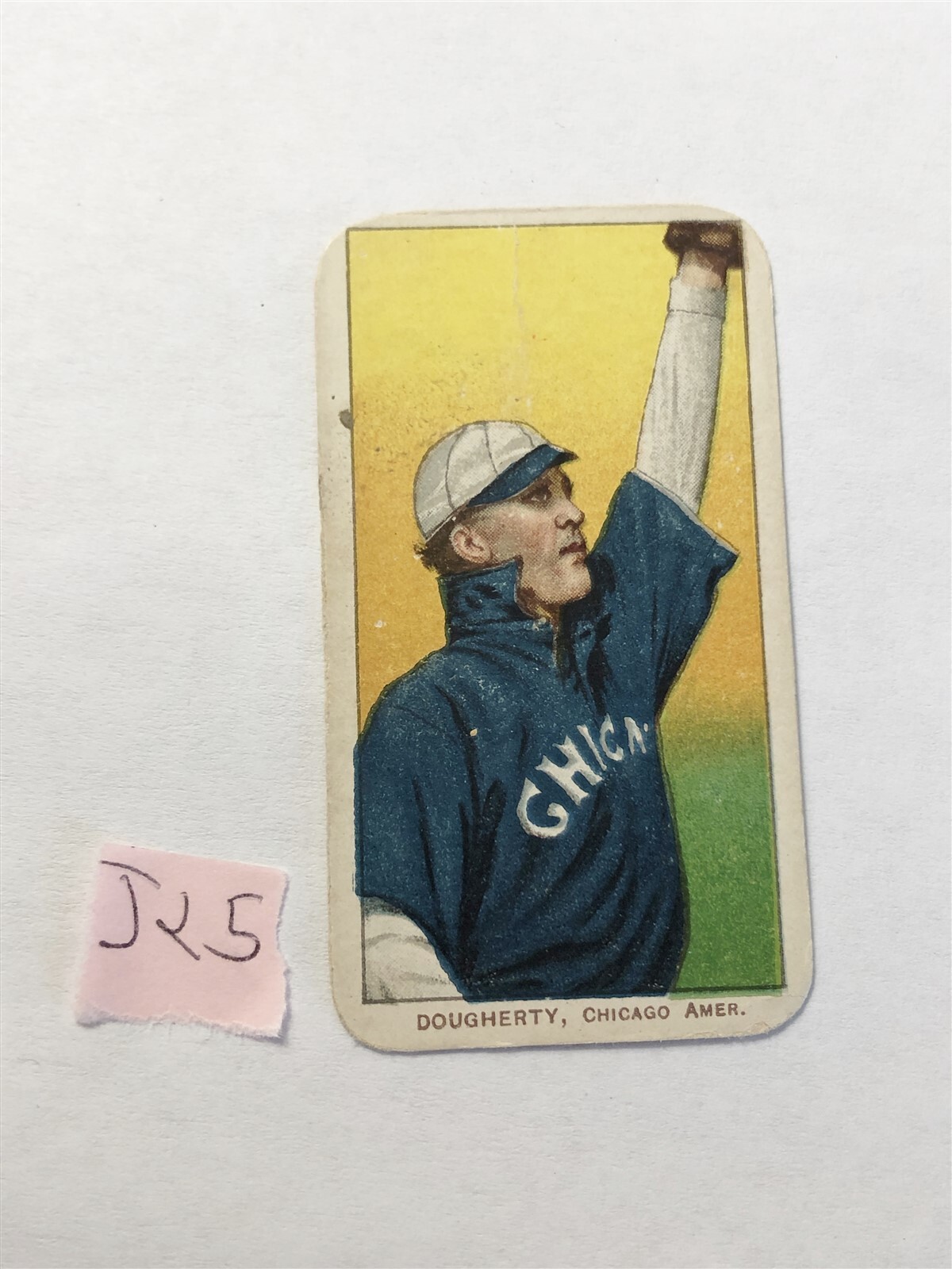 1909-11 T-206 SWEET CAPORAL CIGARETTES BASEBALL CARD DOUGHERTY VERS #2 ...