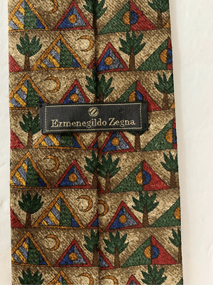 Ermenegildo Zenga Egyptian Style tie | eBay