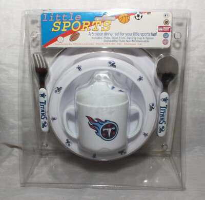 NFL Tennessee Titan Little SPORTS 5 piece dinner set NEW | eBay
