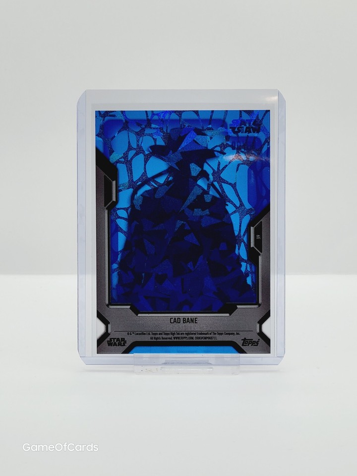 2023 Star Wars High Tek CAD BANE /50 - Blue Wave Diffractor | eBay