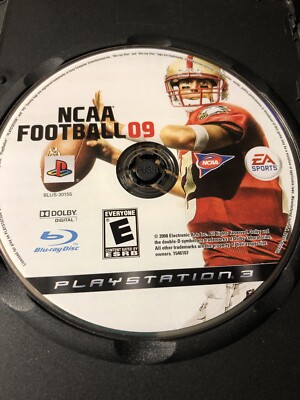 NCAA FOOTBALL 09 - PLAYSTATION 3 PS3 - DISC ONLY 14633154610| eBay