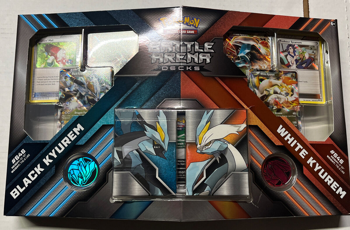 Pokémon Battle Arena Decks Black/White Kyurem Box, For Card Pokémon Battle Arena Decks Black/White Kyurem Box, For Card