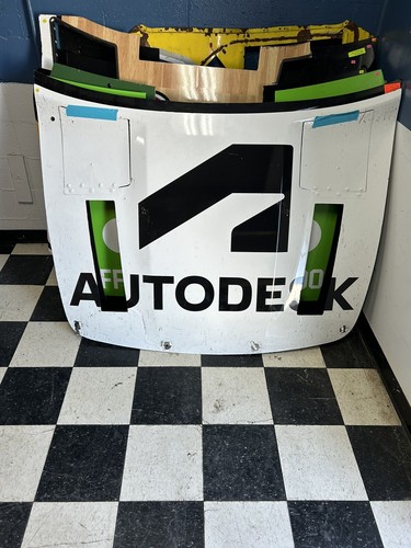 Cole Custer #41 2022 Autodesk Nascar Race Used Hood #3562 | eBay