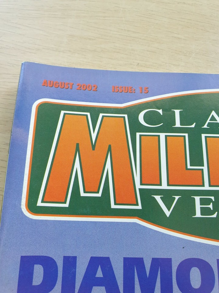 Classic Military Vehicle Magazine Issue 15 August 2002 Commer Beetle ...