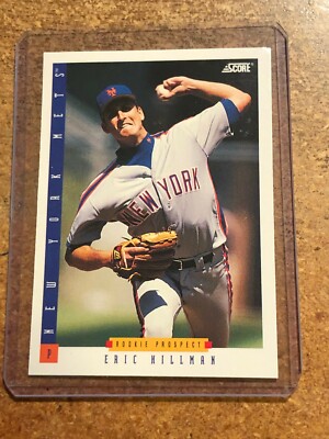 1993 Score Baseball # 280 Rookie Prospect Eric Hillman RC | eBay