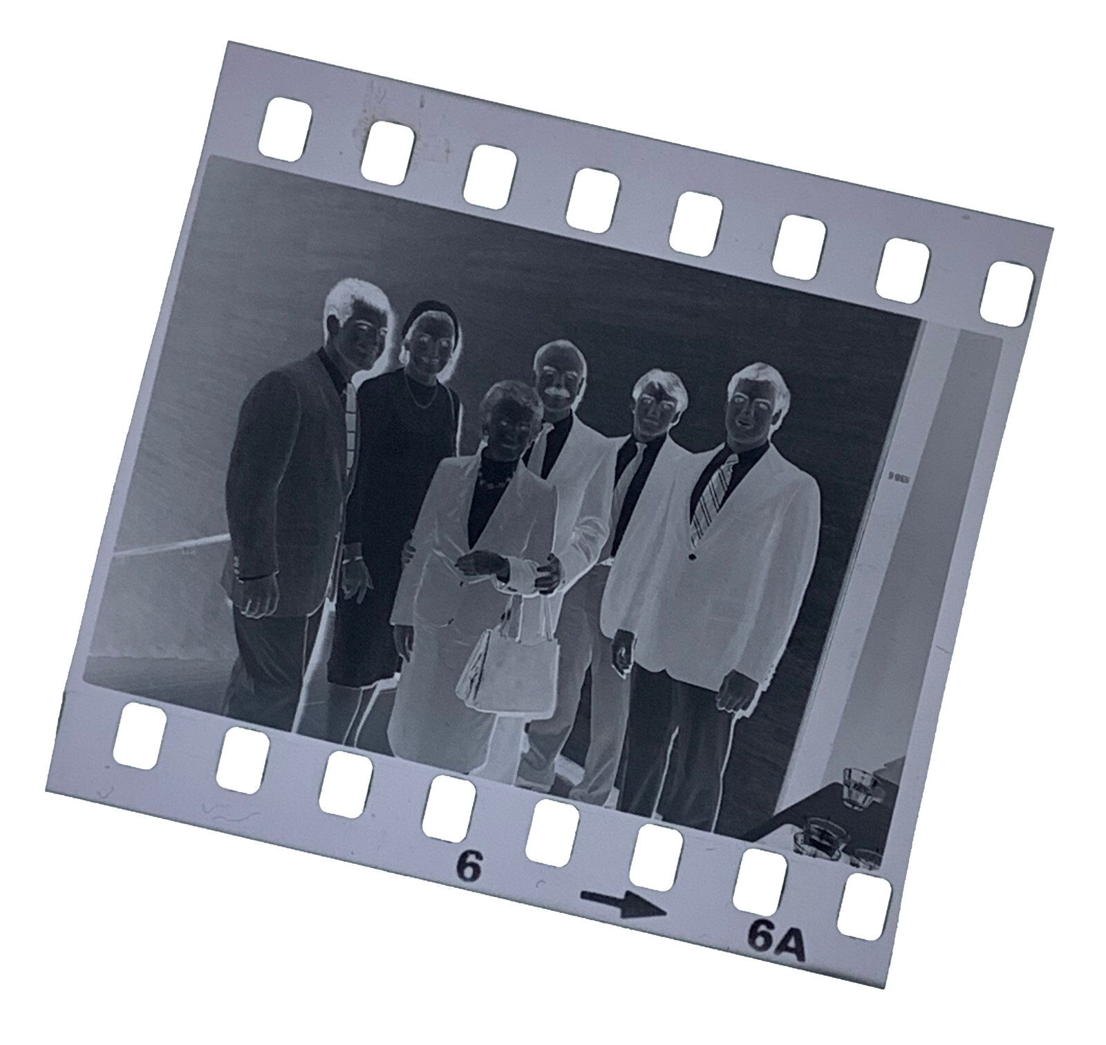 G. GORDON LIDDY & FRANCES (UNDATED) 35MM NEGATIVE ~ PAPARAZZI VINTAGE ...