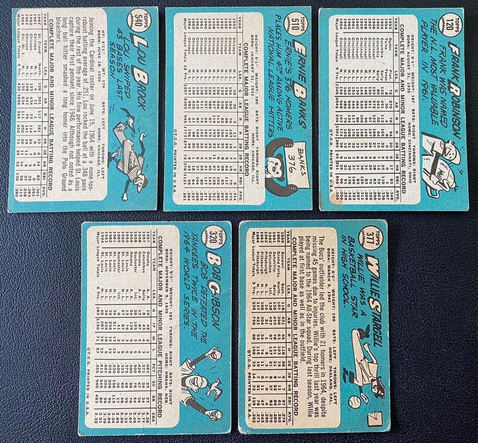 1965 Topps Baseball Complete Set (1-598 Cards) PR-VG/EX (AVG GD+) | eBay