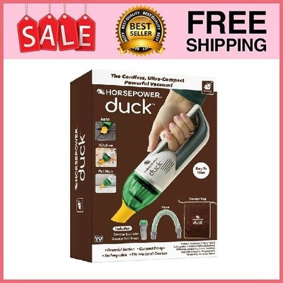 Horsepower Duck Vacuum, Rechargeable Handheld Vacuum | eBay