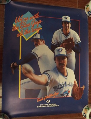 1985 Toronto Blue Jays Dave Stieb Doyle Alexander Gary Lavelle CIBC ...