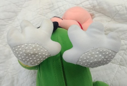 Vintage Mattel Disney Touch n Crawl Baby Goofy Plush Stuffed Animal ...