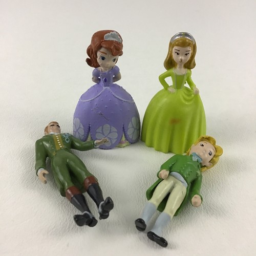 Disney Sofia The First King Roland Amber James 4pc Lot Figures Doll ...
