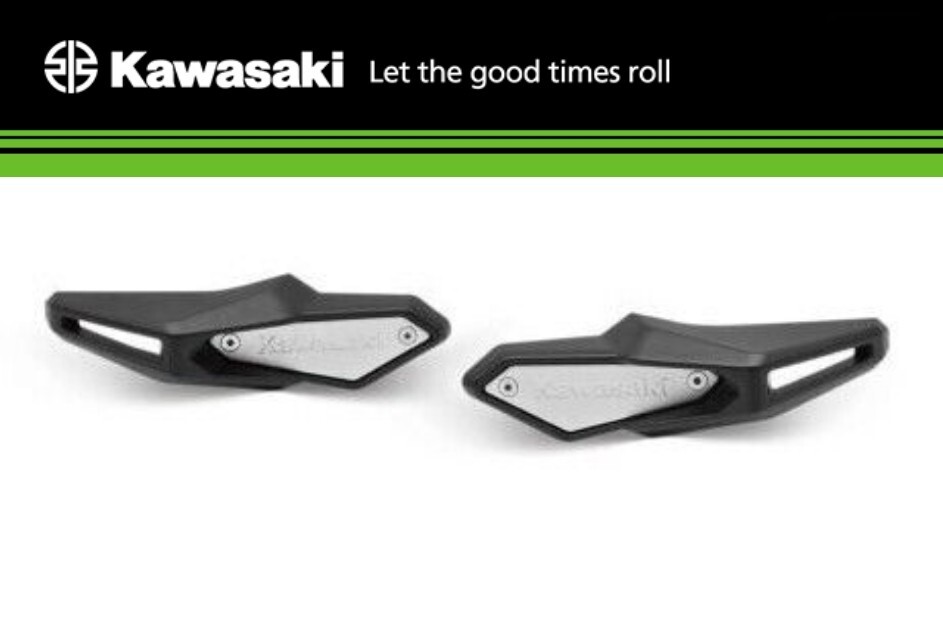 GENUINE NEW 2018 - 2022 KAWASAKI Z900 RS FRAME SLIDER SET 99994-1010 | eBay