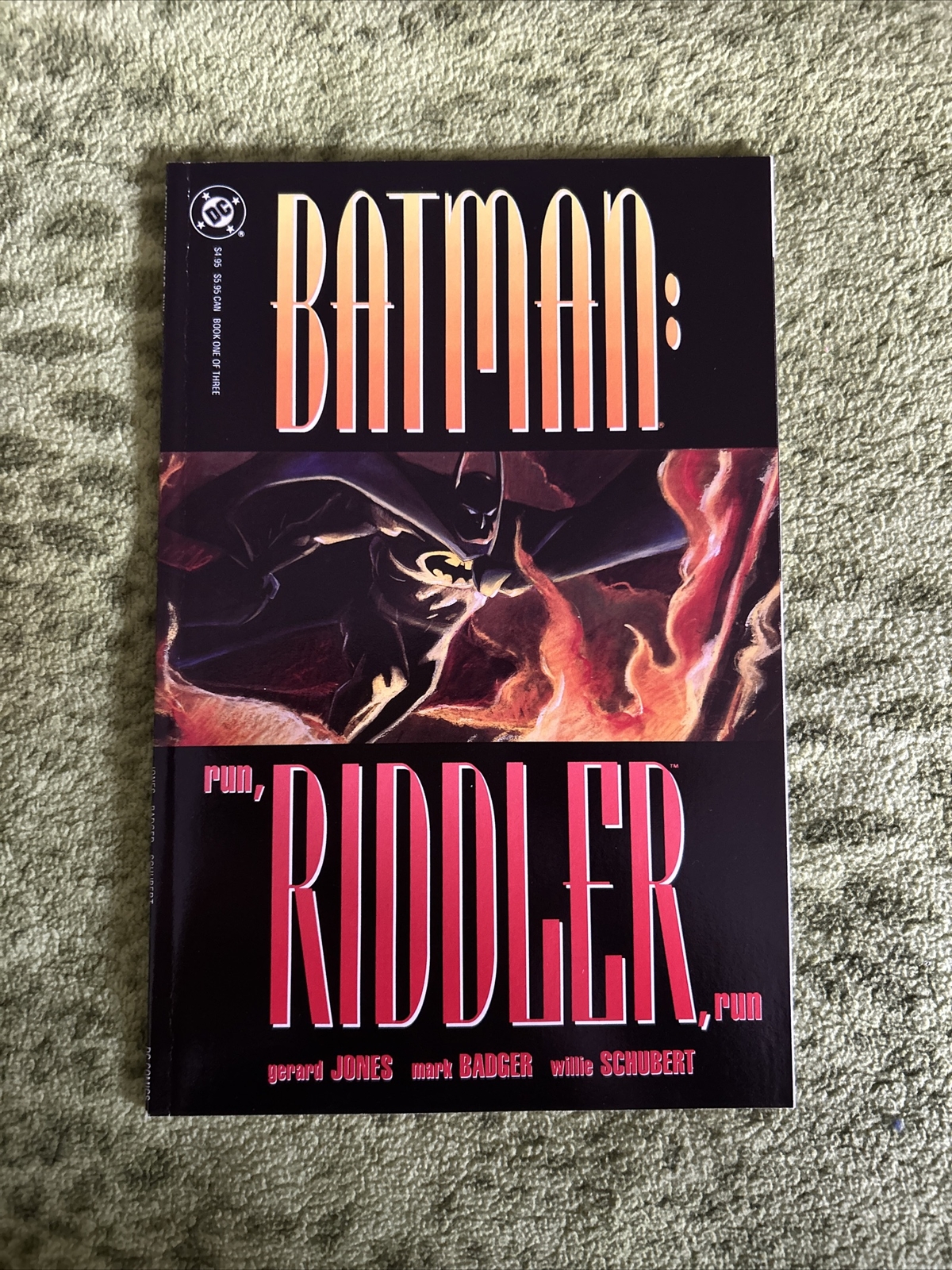 Batman: Run, Riddler, Run - Book One (1992) * DC Comics * | eBay