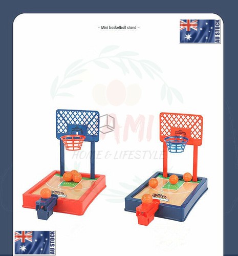 2 sets Mini Table Top Basketball Toy Game Kids Interactive Shooting ...