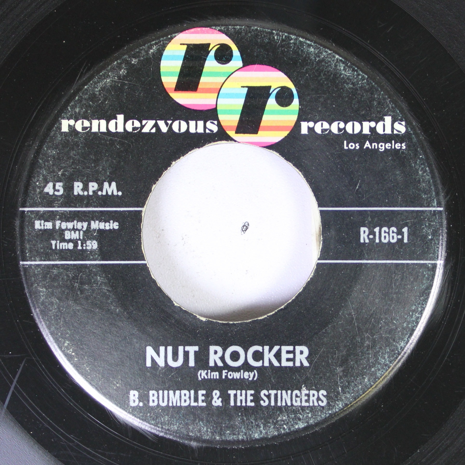 Rock 45 B. Bumble And The Stingers - Nautilus / Nut Rocker On ...