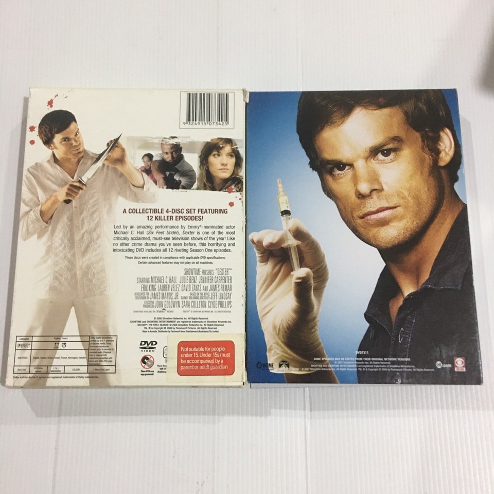 Dexter : Season 1 2 Box Set DVD 8 discs 9324915073425 | eBay