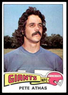 1975 Topps Pete Athas New York Giants #484 | eBay