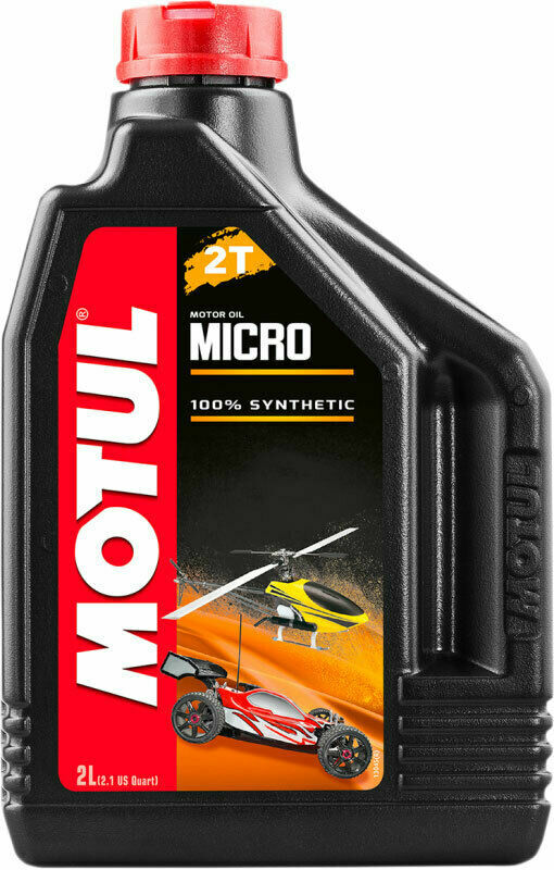 Motul Micro 2T R/C Model Vehicle Premix 2-Stroke Oil | 2 Liter | 105940 ...