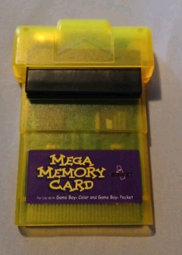 MEGA MEMORY CARD Game Boy Color Advance SP POCKET Nintendo GBC InterAct ...