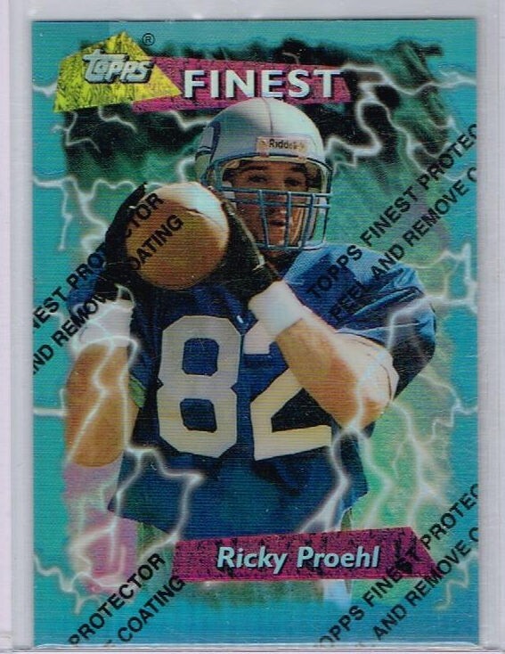 1995 Topps Finest Refractor Ricky Proehl #194 NM/MT 3019* | eBay