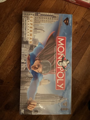 Monopoly Superman Returns Board Game - 2006 SEALED NEW - Collector's ...