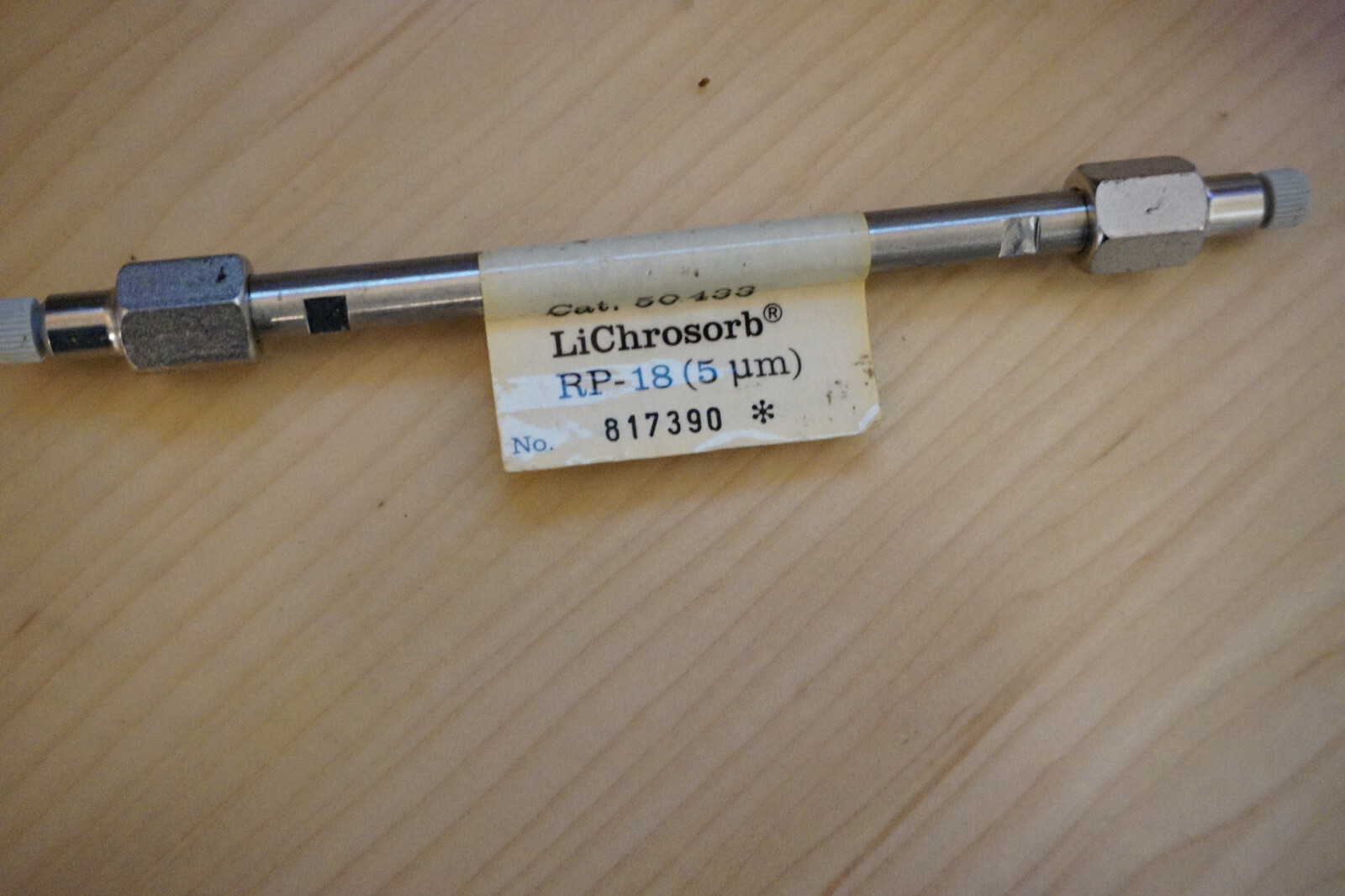 Used HPLC column Merck Hibar Lichrosorb RP-18 5um 50433 4x125mm | eBay