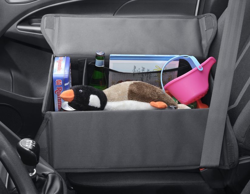 Genuine Ford Foldable Seat Organizer Storage Box + Seat Belt Restraint ...