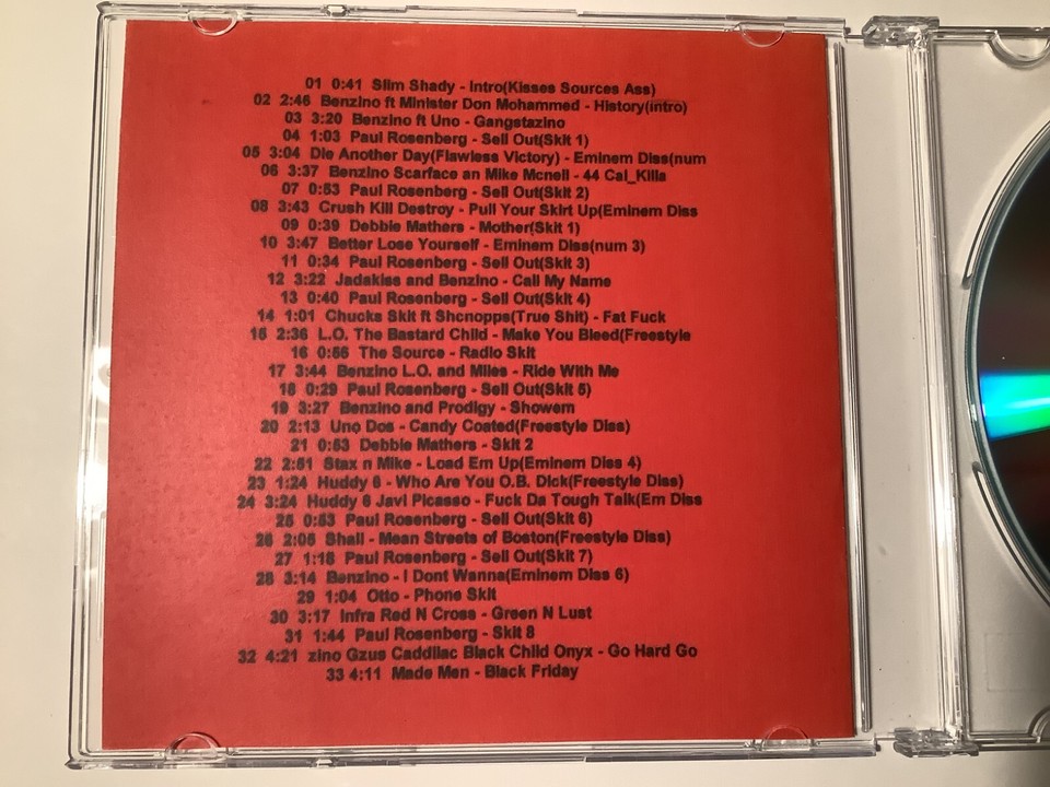 Benzino ‎– Round 3: Die Another Day CD Rare Promo 2003 Mixtape eminem ...