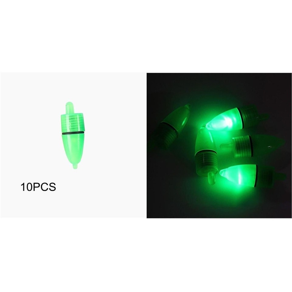 Bright and Luminous LED Rod Tip Lights for Fishing Bite Alarms Pack of ...