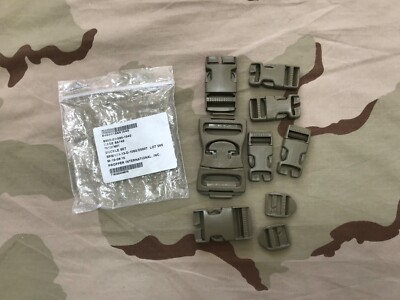MOLLE PACK REPAIR BUCKLE SET FASTEX NSN 8465-01-585-1540 OCP Coyote | eBay