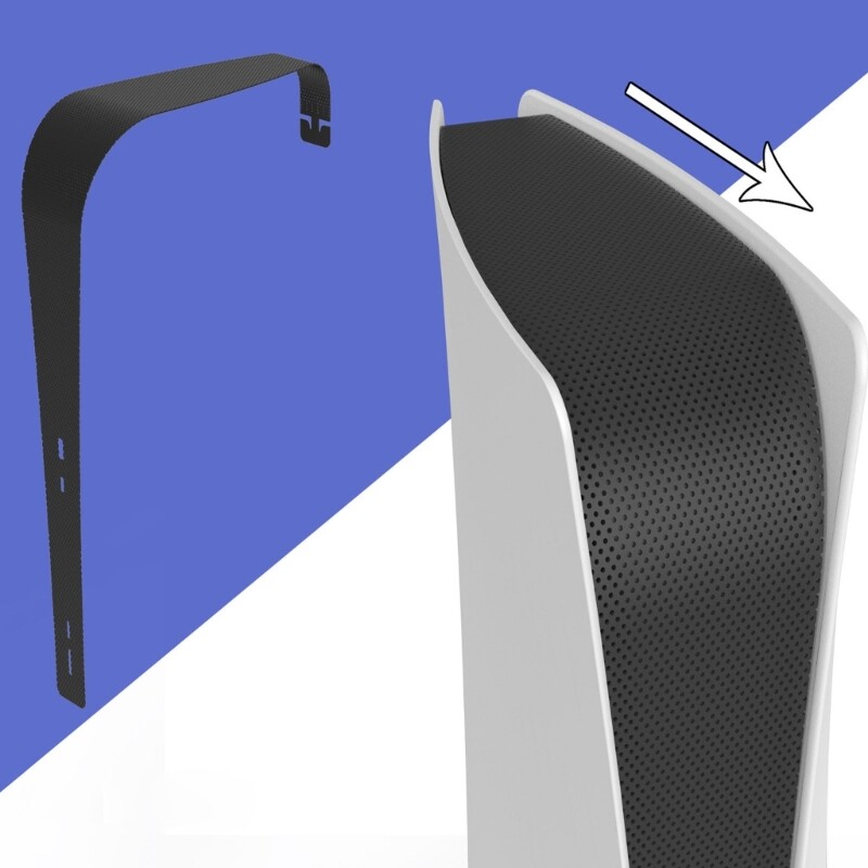 Flexible Mesh Heatsink Barrier Cover Protector Net for PS 5 Console ...