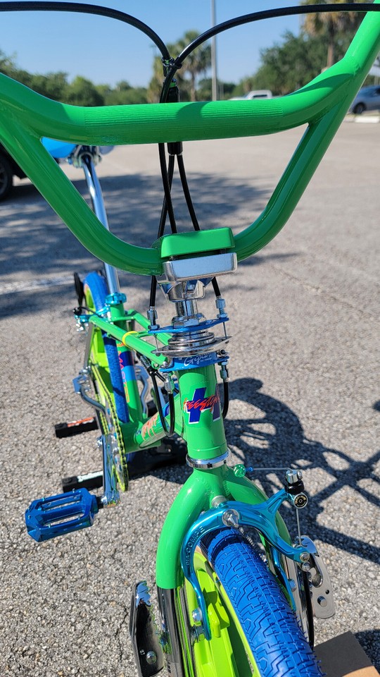 1986 Haro Master Green and Chrome 2016 Reissue Dennis Mccoy DMC Freestyle BMX | eBay