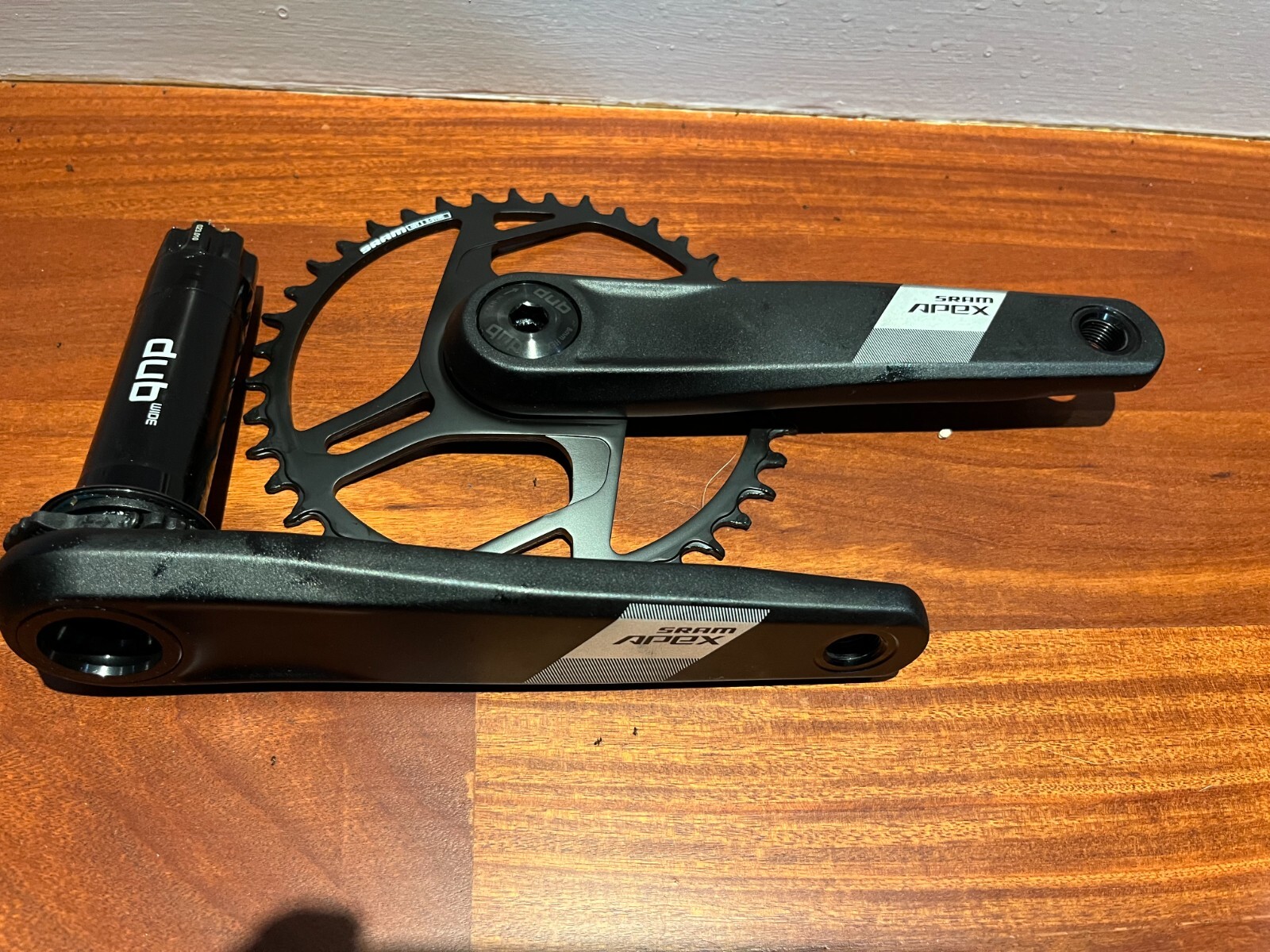 SRAM Apex 1 DUB Wide Crankset - 172.5mm - 12-Speed - 40t Chainring ...